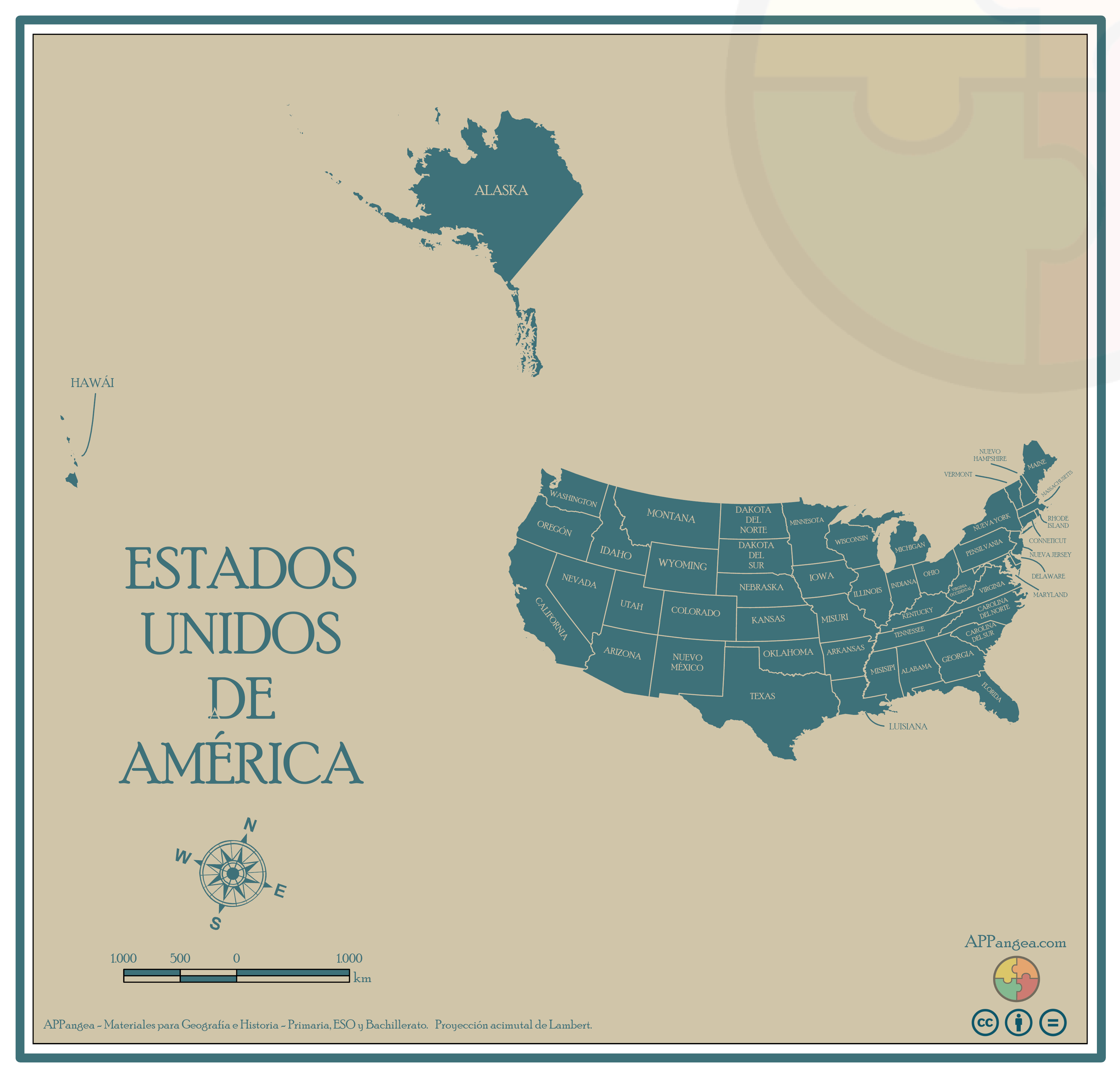 Mapas Verdes para Geografía ESO y Bachillerato – APPangea