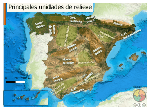 Mapas Físicos Relieve España y Europa – Geografía e Historia ESO – APPangea