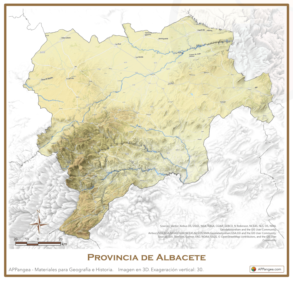 Geografía de Albacete. Mapas y gráficos Esenciales para 2º de ...